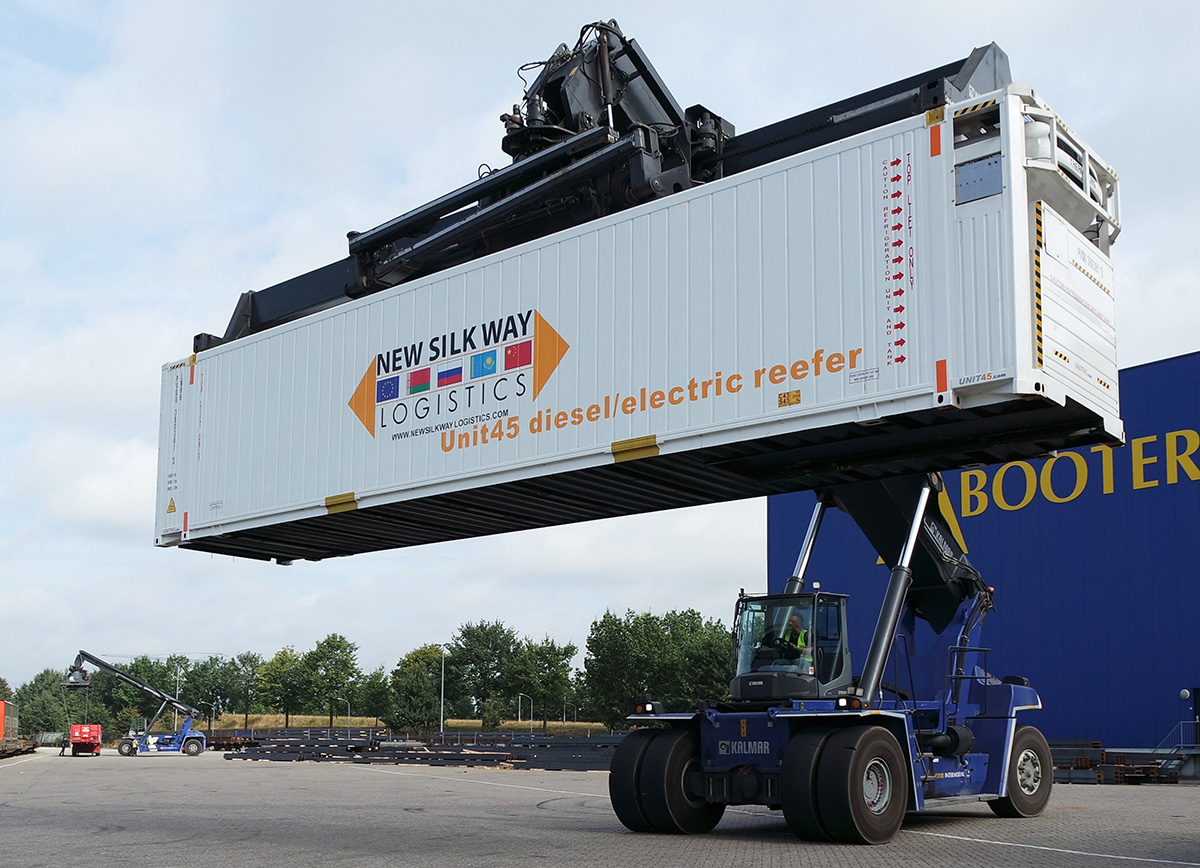 UNIT45 Pioneers Smart Containers for the New Silk Road